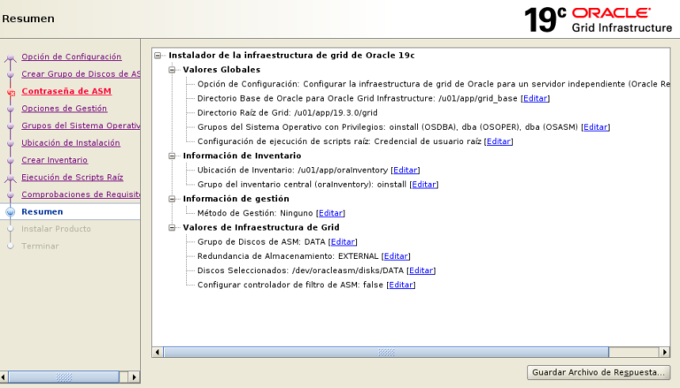 Instalación de Oracle Grid Infrastructure 19c en Oracle Linux 7 [Paso a paso] - kr105 blog