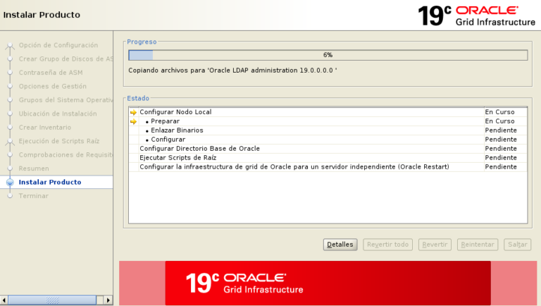Instalación de Oracle Grid Infrastructure 19c en Oracle Linux 7 [Paso a paso] - kr105 blog